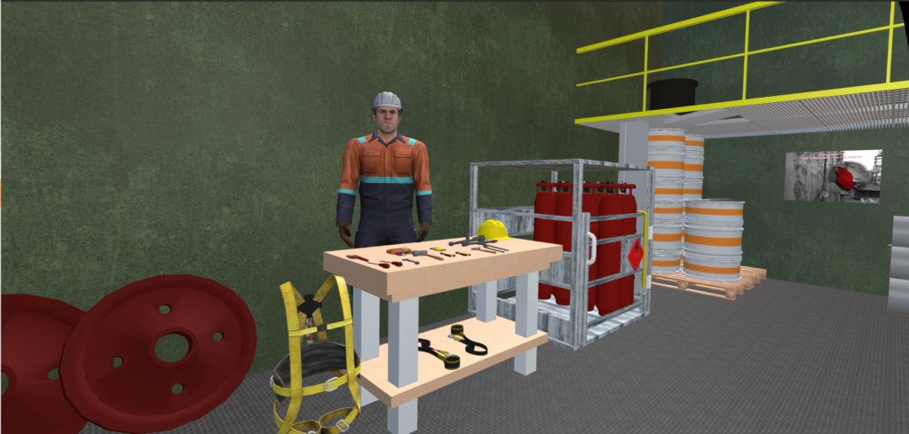 Dropped Objects - VR training - PorticoXR